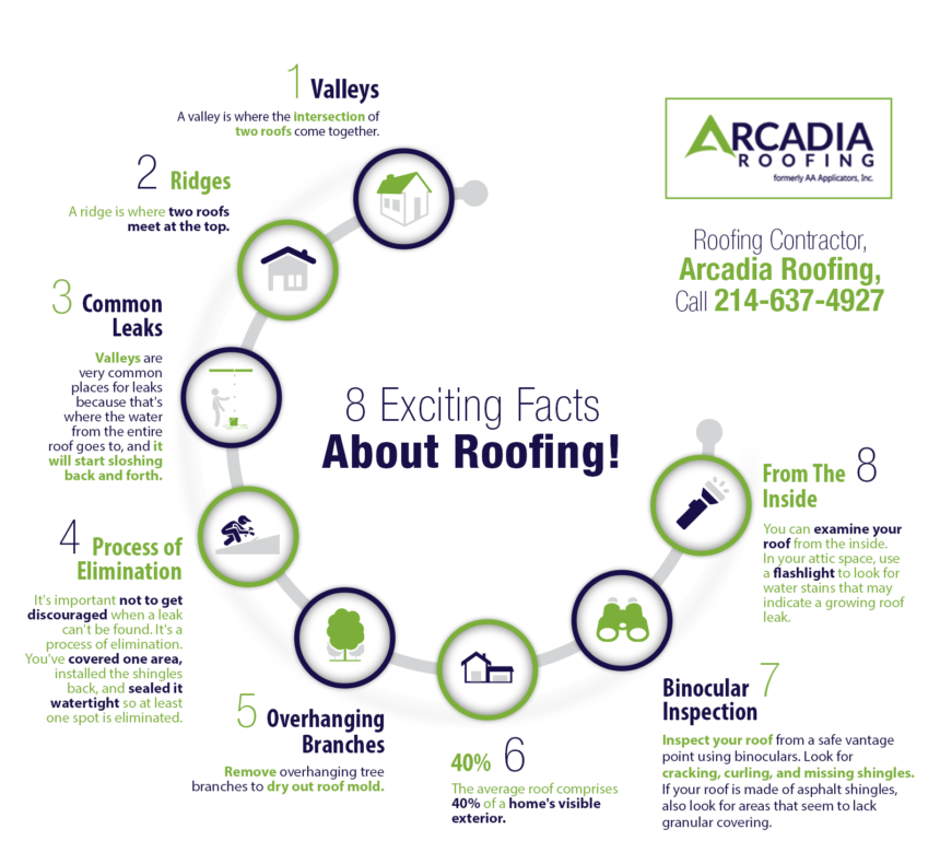 8 Exciting Facts About Roofing! | Shared Info Graphics