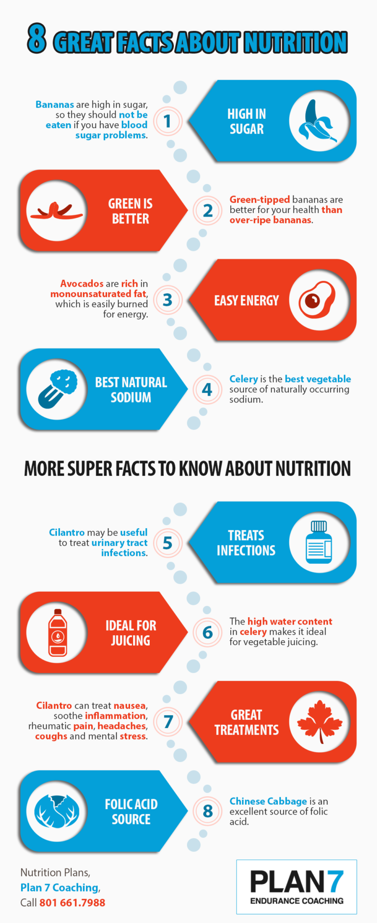 8 Great Facts About Nutrition | Shared Info Graphics